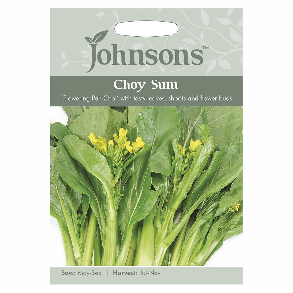 Johnsons Choy Sum Seeds – DeWaldens Garden Centre