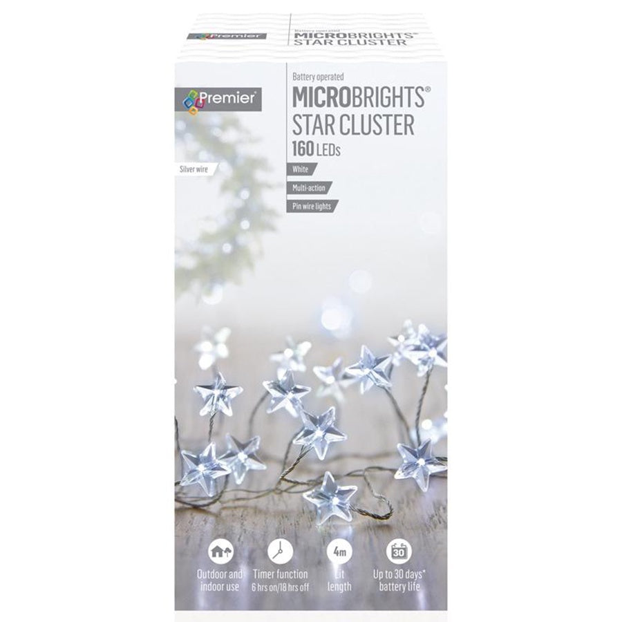 Premier MicroBrights Star Cluster LED Lights – DeWaldens Garden Centre