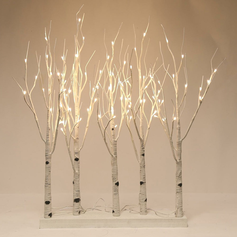 Straits LED White Birch Tree 77cm – DeWaldens Garden Centre