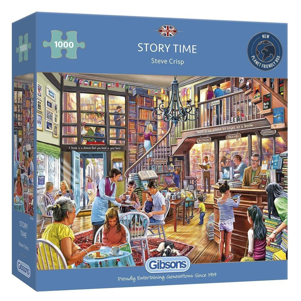 Gibsons 1000 Piece Jigsaw Puzzle - Story Time – DeWaldens Garden Centre