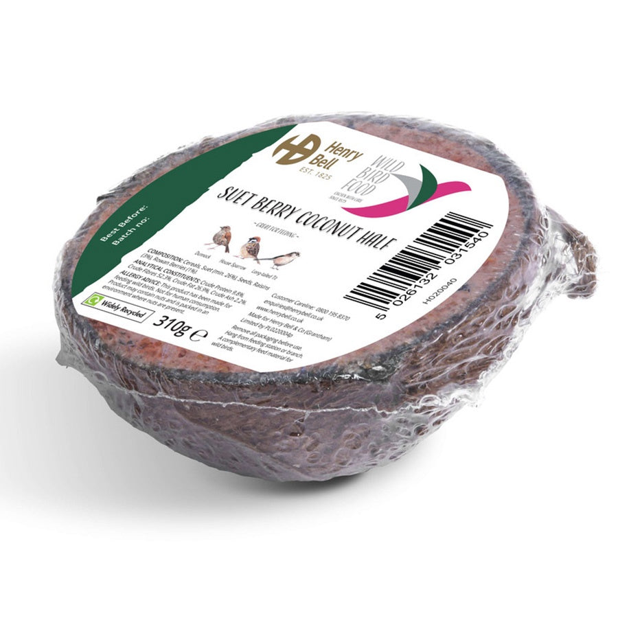 Henry Bell Berry Coconut Half - Berry – DeWaldens Garden Centre