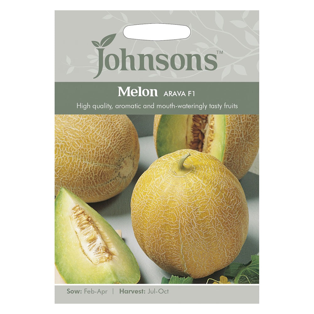 Johnsons Melon Arava F1 Seeds – DeWaldens Garden Centre