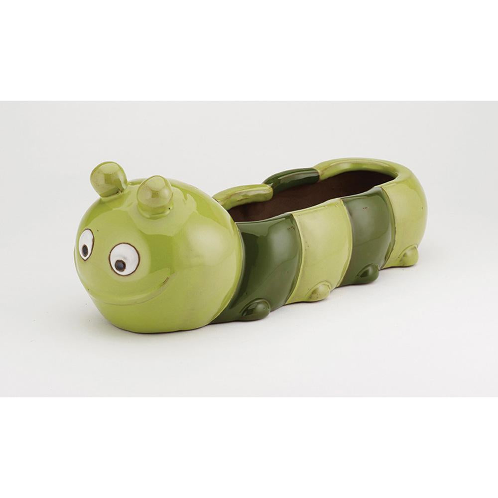 Apta Glazed Caterpillar Planter 38cm – DeWaldens Garden Centre