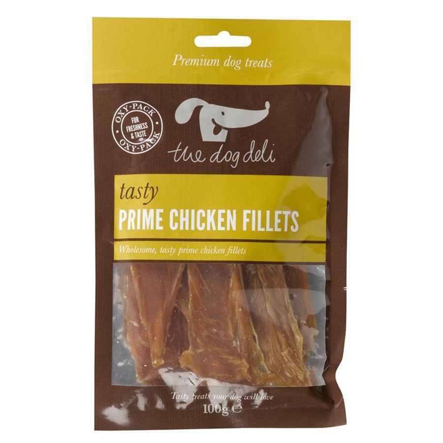 Petface Dog Deli 100g Prime Chicken Fillets | DeWaldens Garden Centre