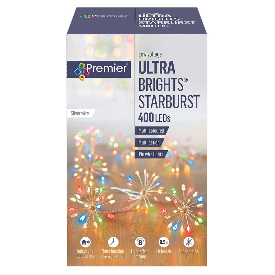 Premier Micro Brights Starburst LED Lights | DeWaldens Garden Centre