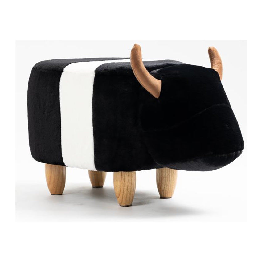 Beltie The Belted Cow Footstool – DeWaldens Garden Centre